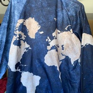 Jackets & Coats | World Map 3d Bomber Jacket | Poshmark